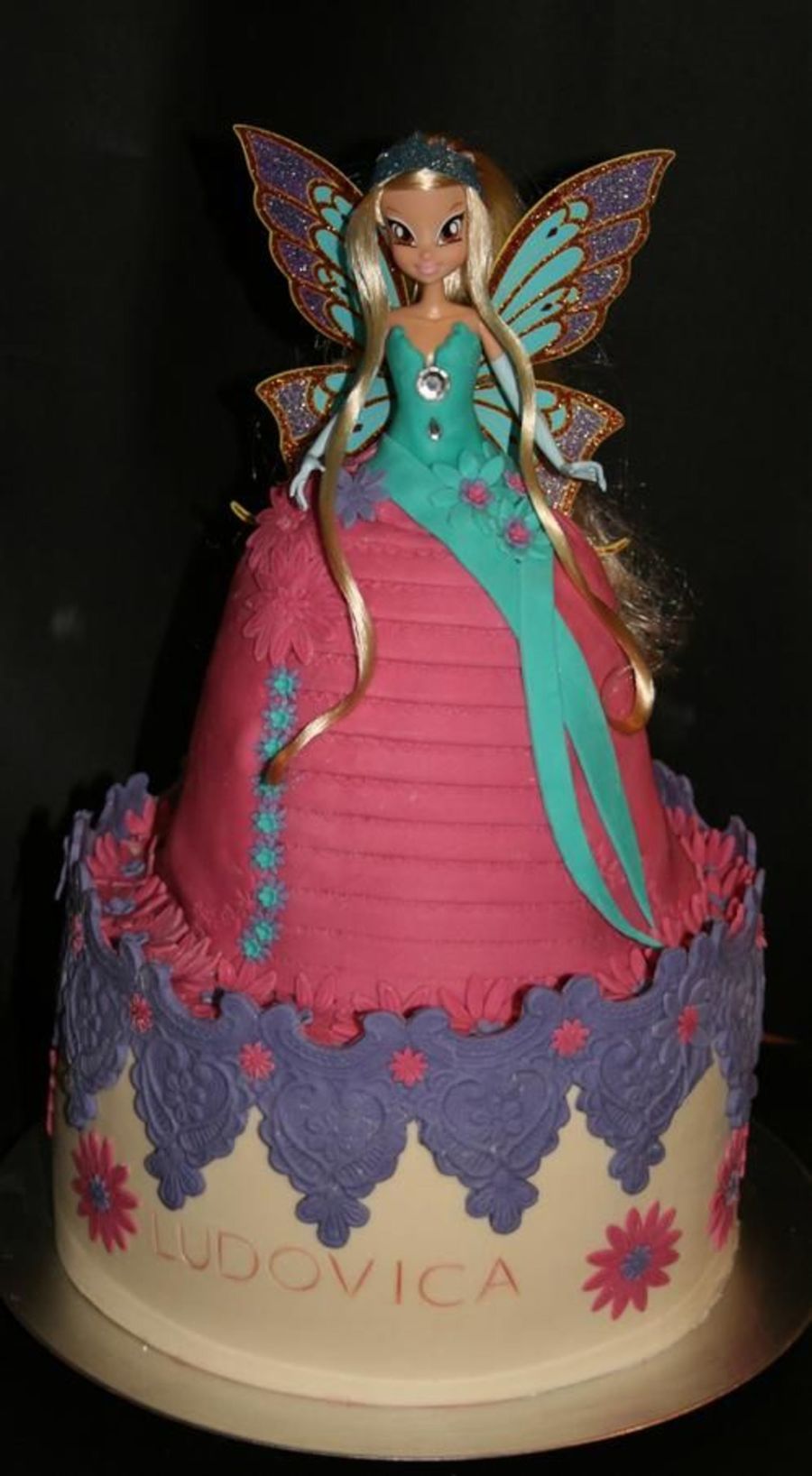 Winx Doll Cake,. - CakeCentral.com