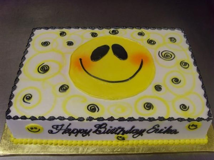 Smiley Face - CakeCentral.com