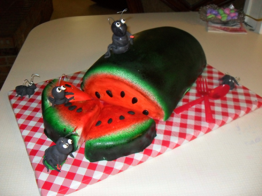 Ant Birthday Party - CakeCentral.com