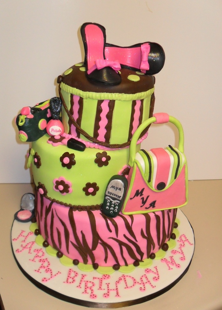 Diva Birthday Cake - CakeCentral.com