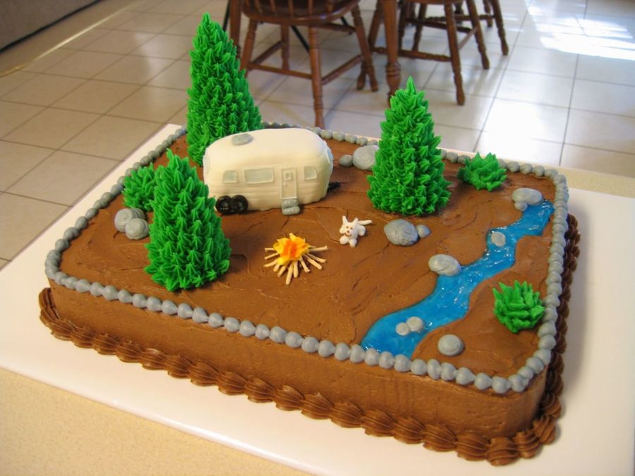 Camping - CakeCentral.com