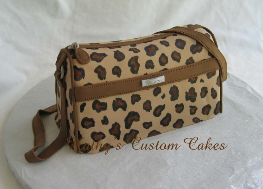 Leopard Spot Purse - CakeCentral.com