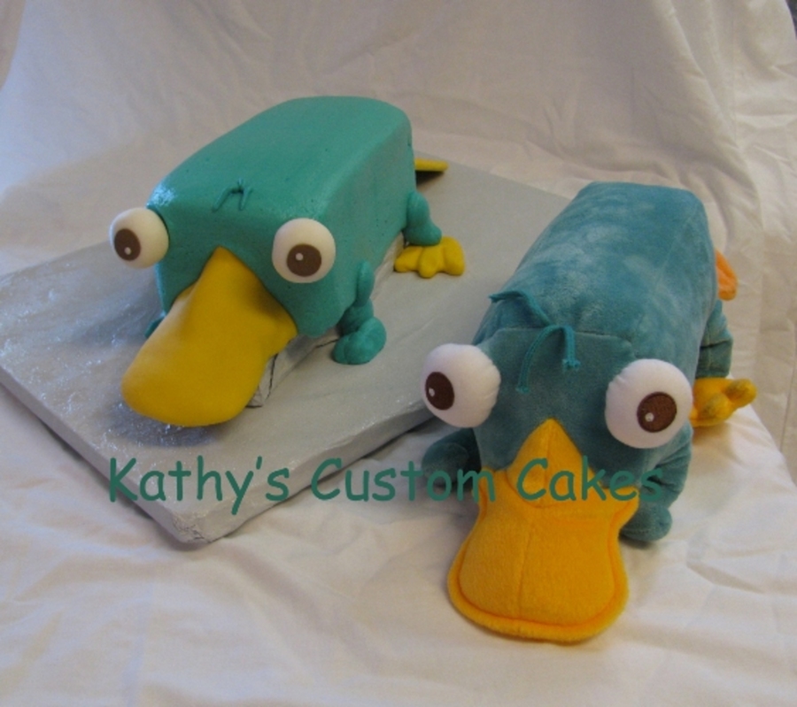 Perry The Platypus - CakeCentral.com