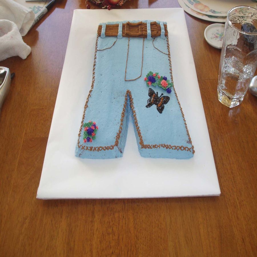 Jean Cake - CakeCentral.com