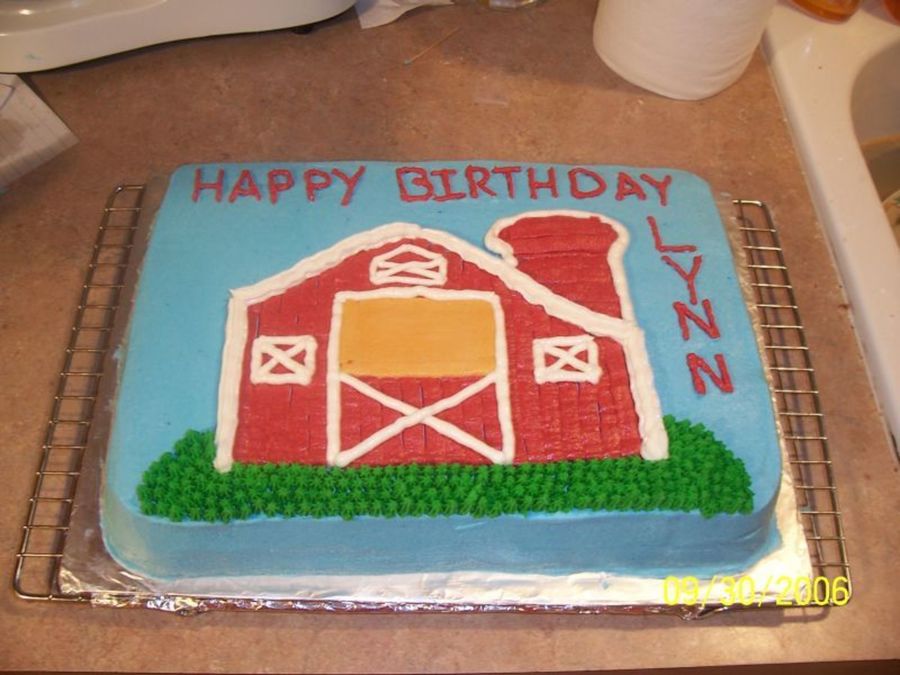 Barn Cake - CakeCentral.com