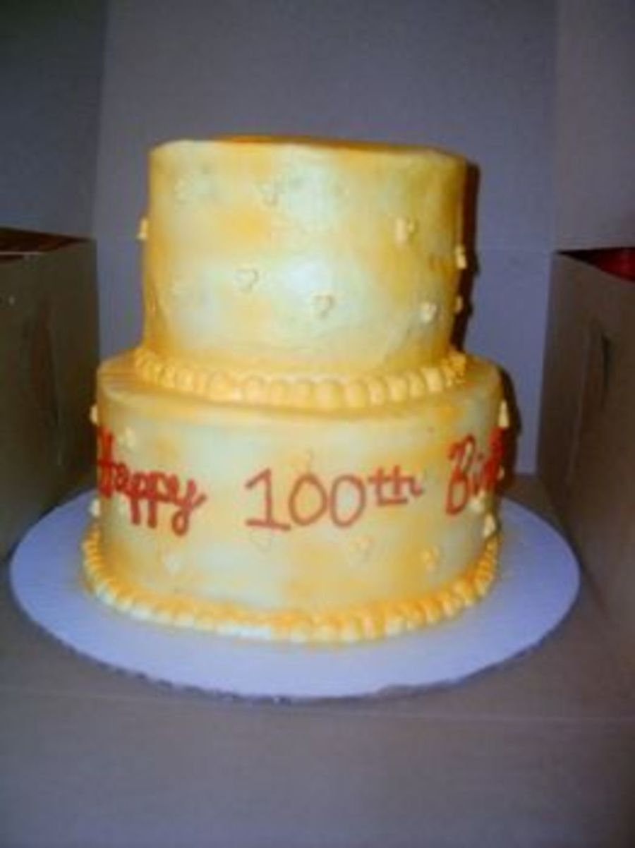 100Th Birthday !!!!! - CakeCentral.com