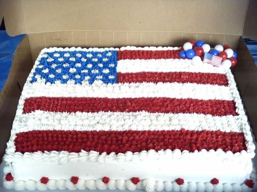 American Flag - CakeCentral.com