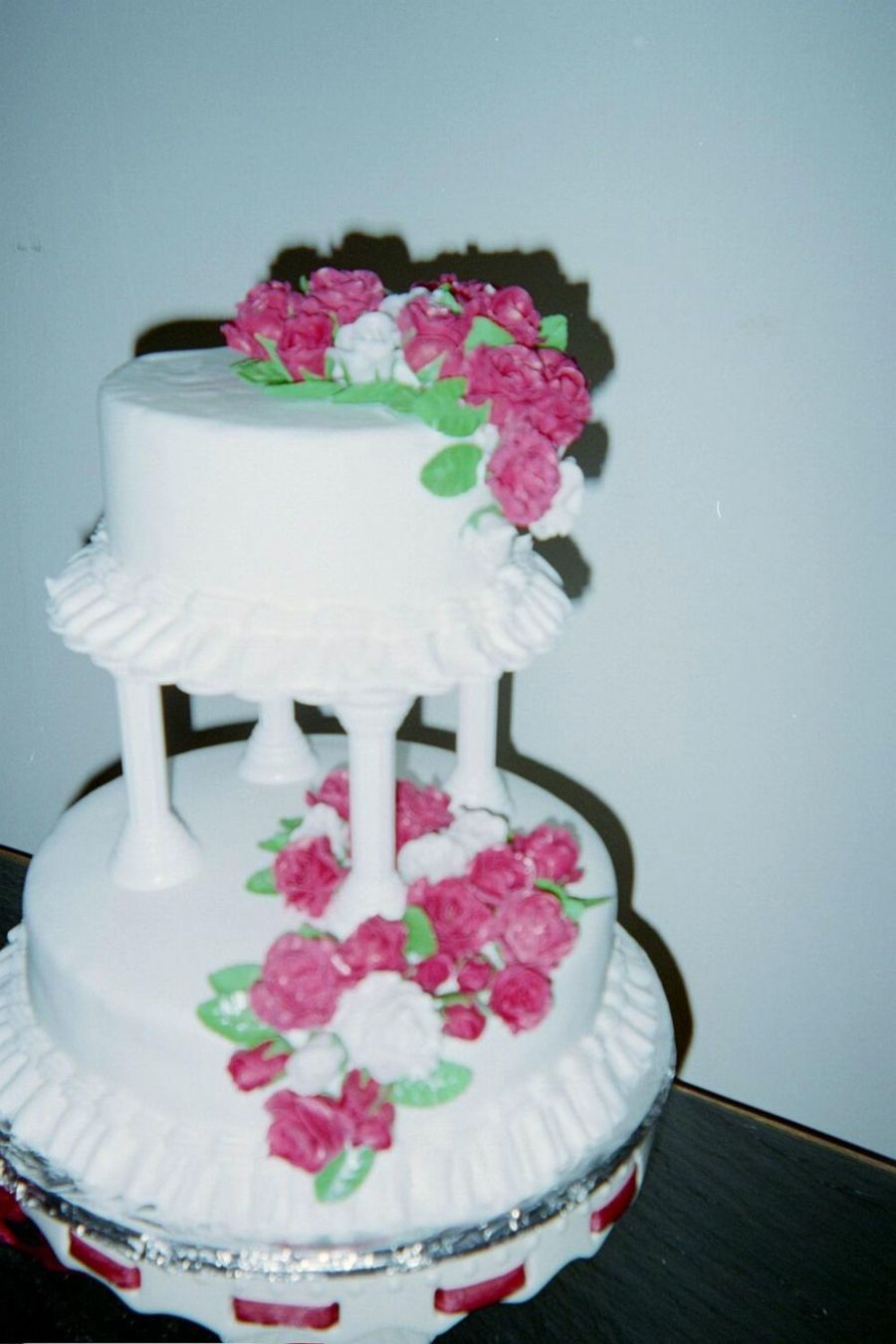 Round Wedding Cake - CakeCentral.com