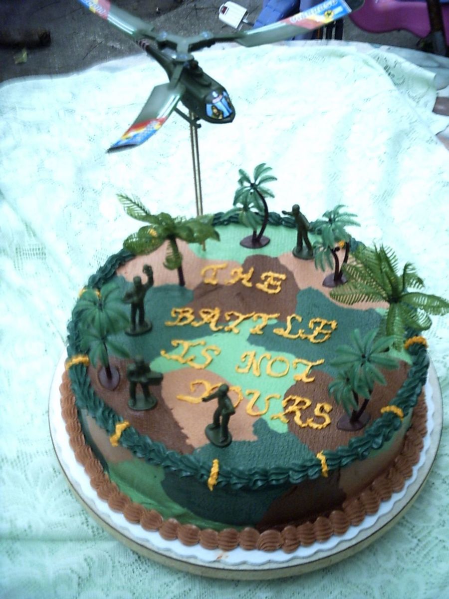 Camouflage - CakeCentral.com