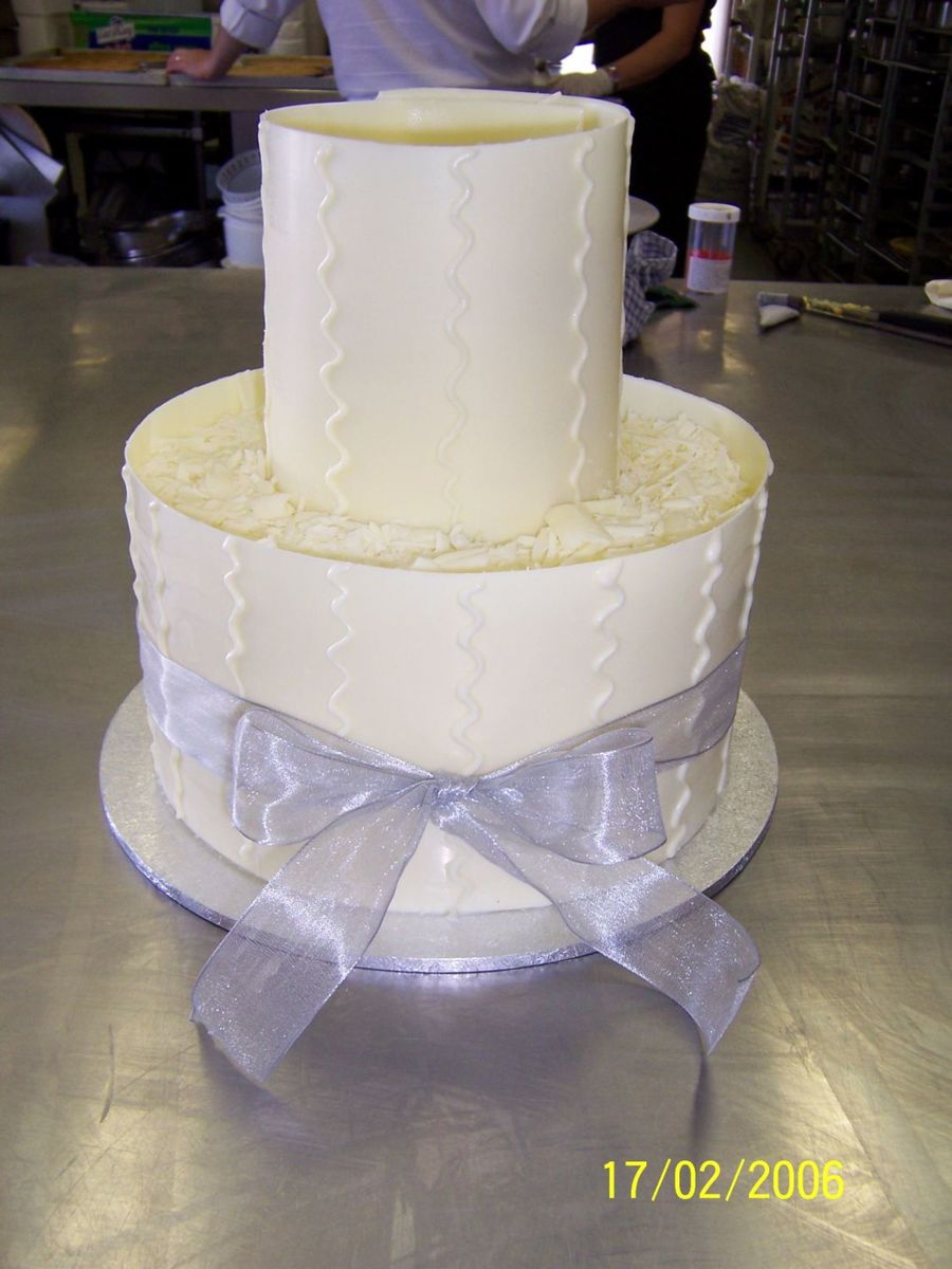 Chocolate Collar - CakeCentral.com