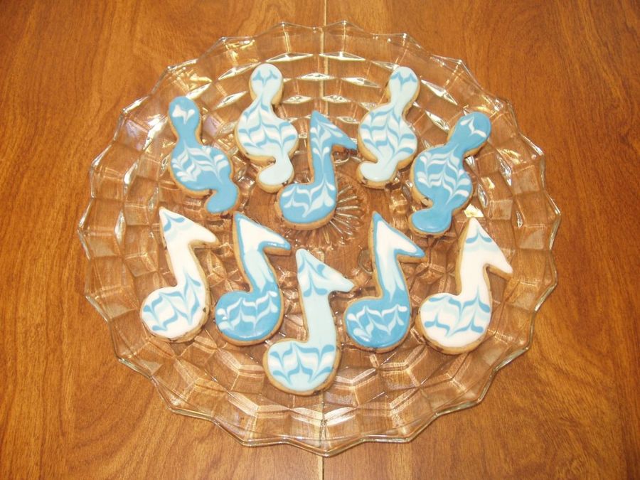 Musical Note Cookies - CakeCentral.com