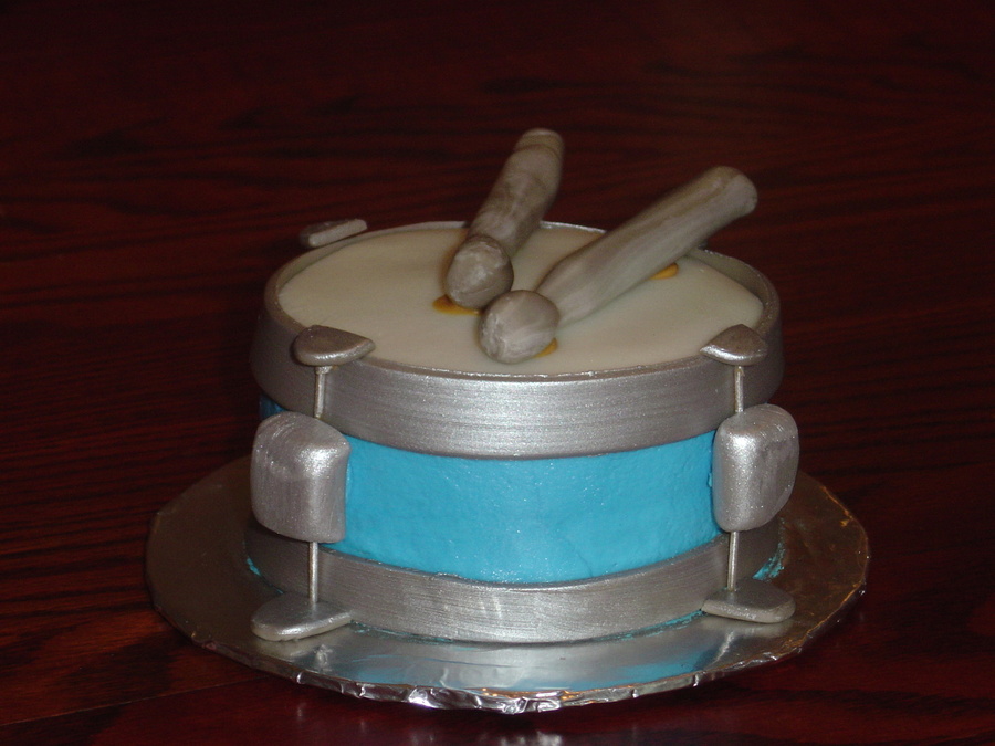 Snare Drum Cake - CakeCentral.com