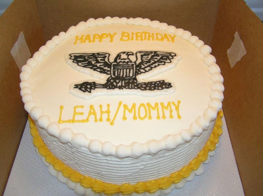 Birthday Cake For Colonel And Mom! - CakeCentral.com