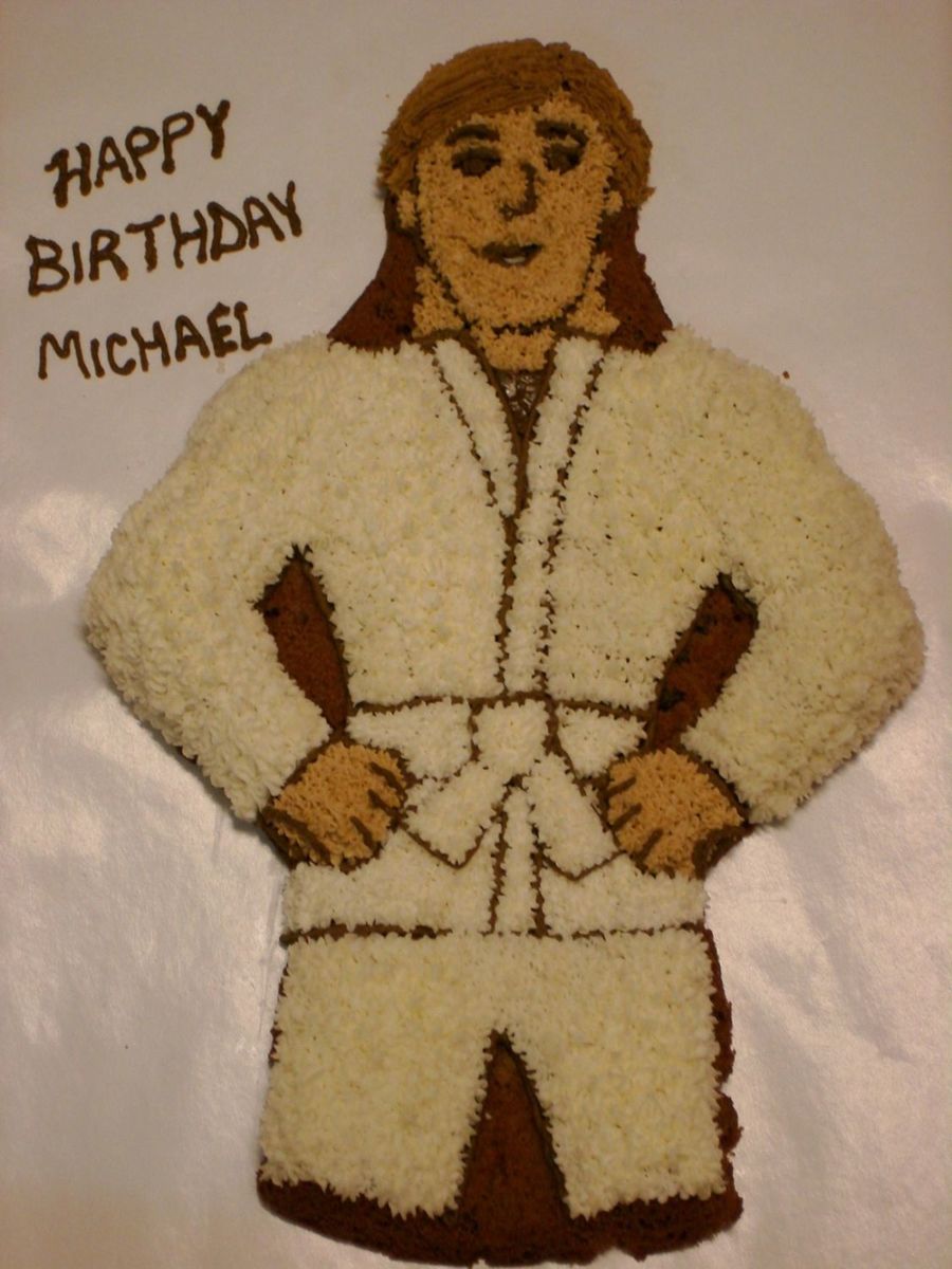 Michael's Karate Cookie - CakeCentral.com
