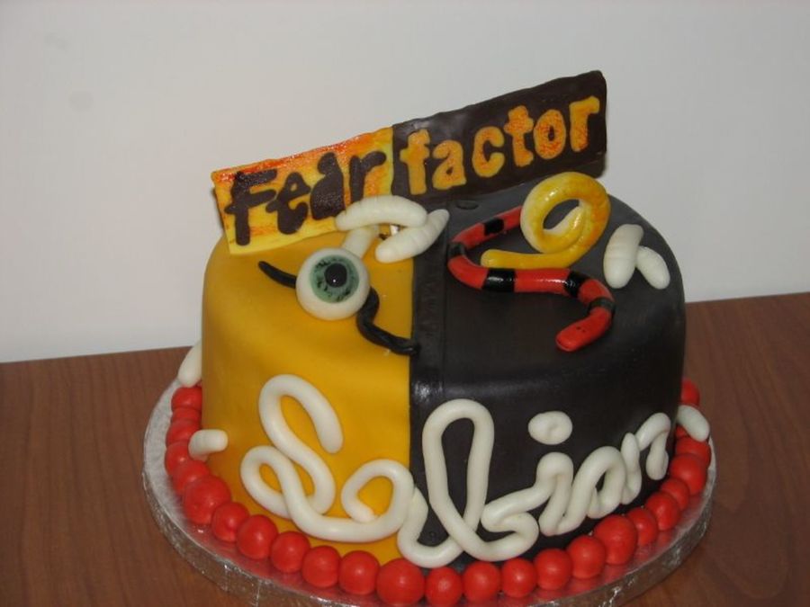 Fear Factor Cake - CakeCentral.com