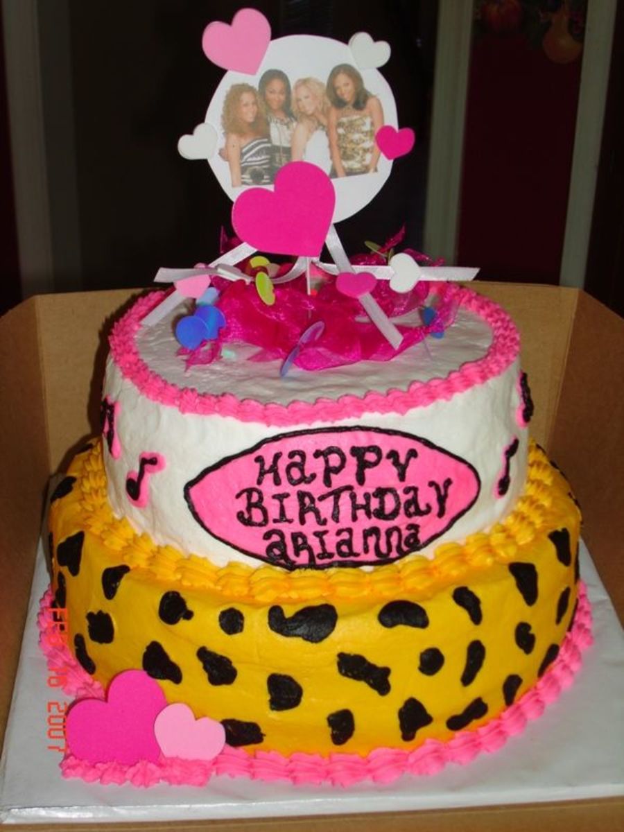 Cheetah Girls Cake - CakeCentral.com