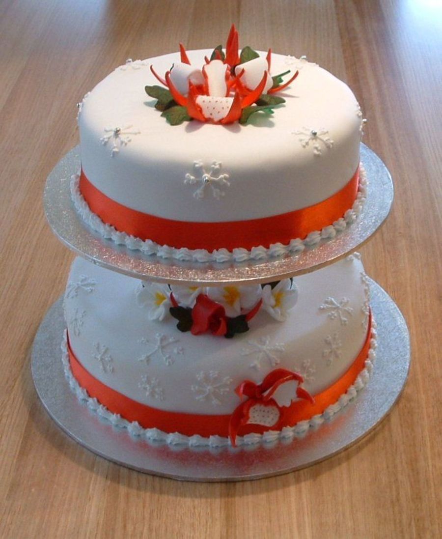 Celebration Cake - Christmas - CakeCentral.com
