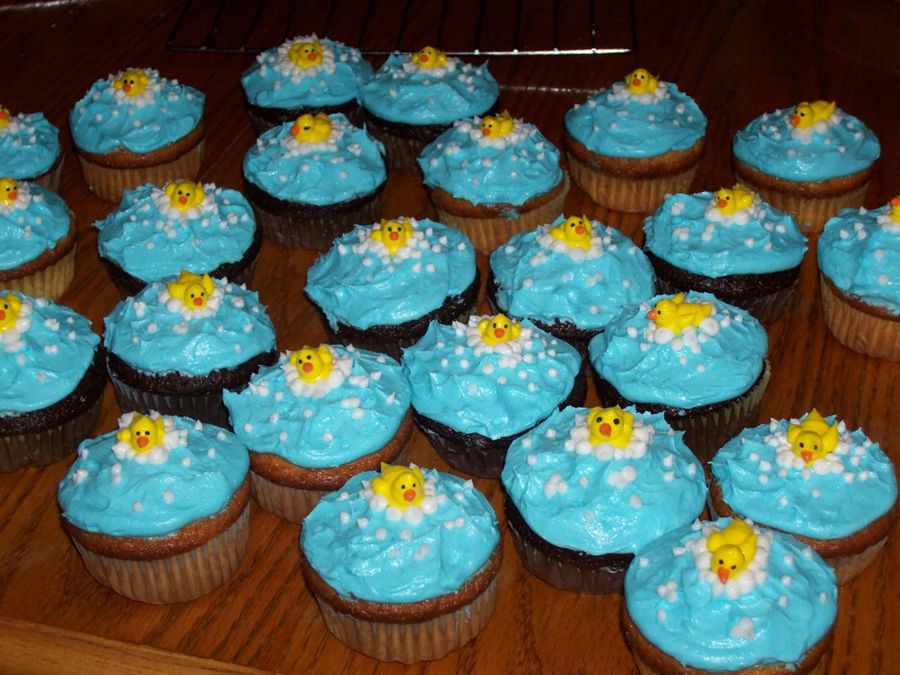 Rubber Ducks In Bath Time Bubbles - CakeCentral.com
