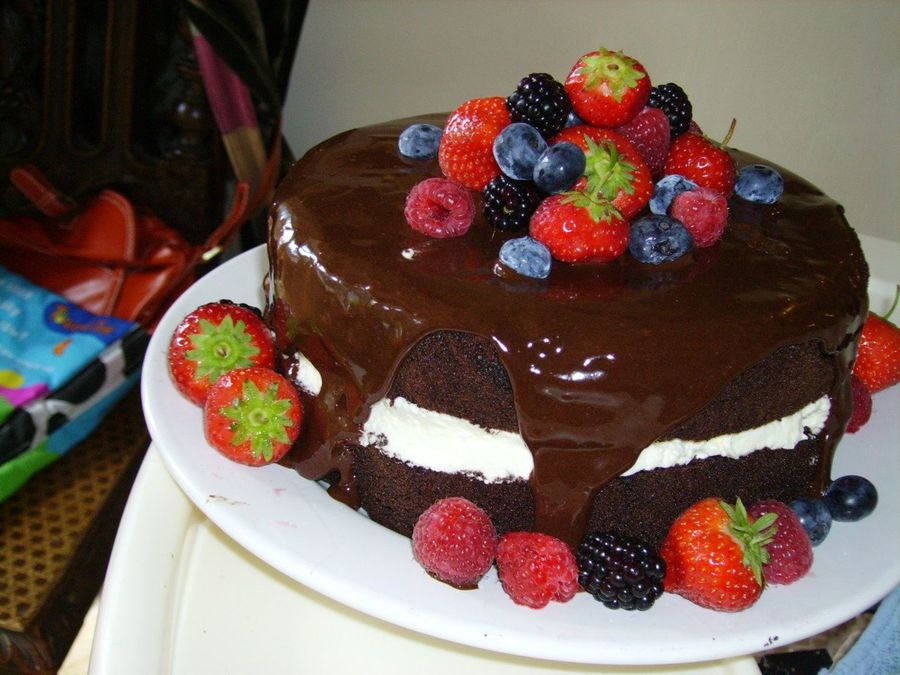 My First Choc Cake - CakeCentral.com