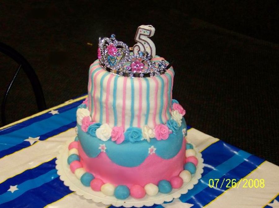 Princess Tiara Cake - CakeCentral.com