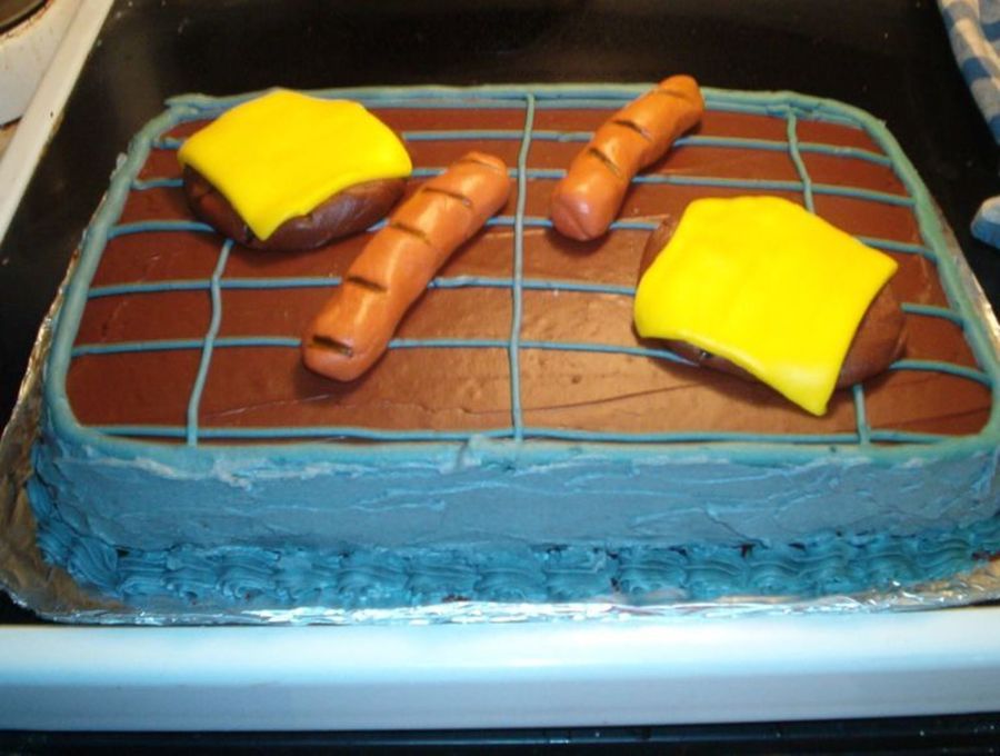 Grill Cake - CakeCentral.com