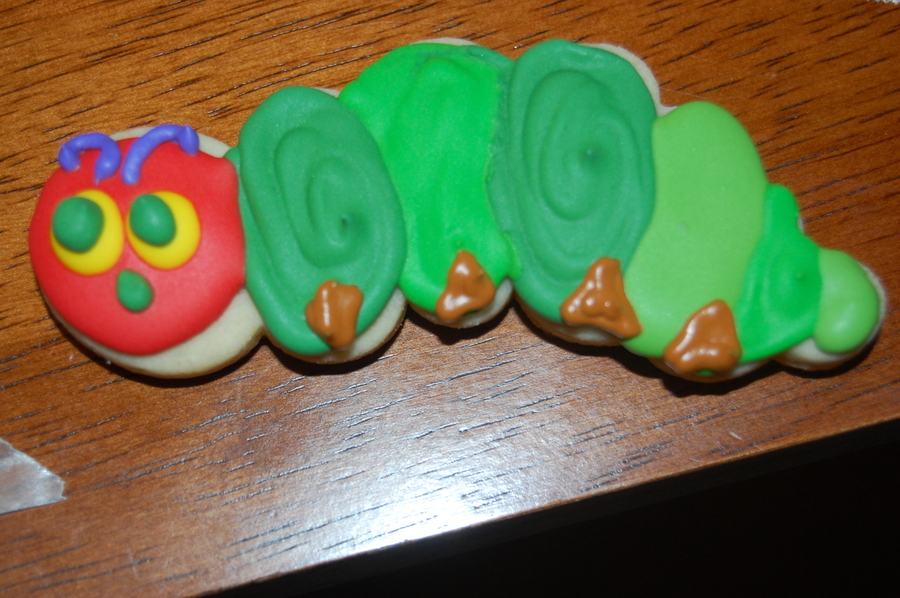 The Very Hungry Caterpillar Cookies - CakeCentral.com