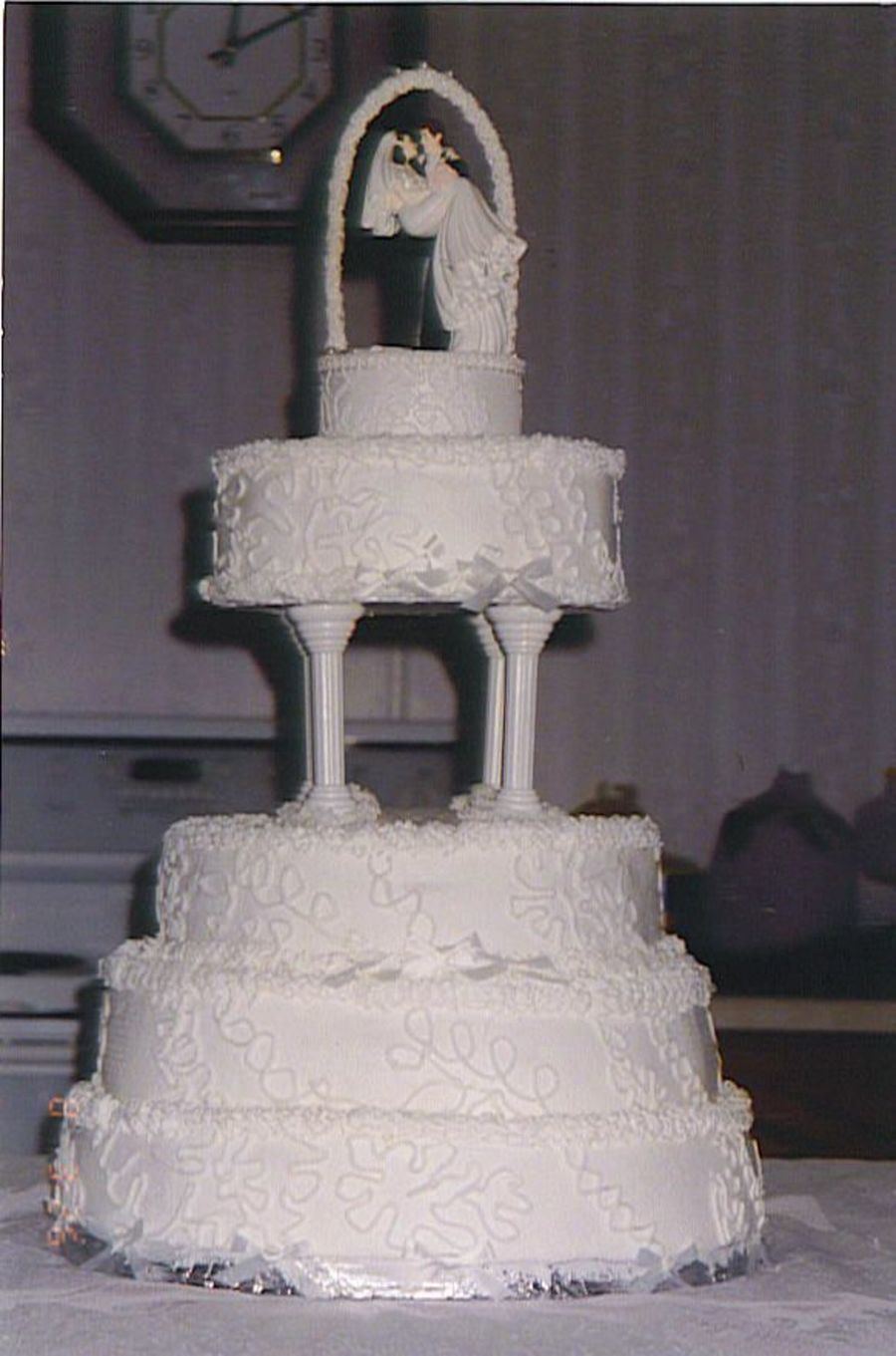 First Wedding Cake - CakeCentral.com
