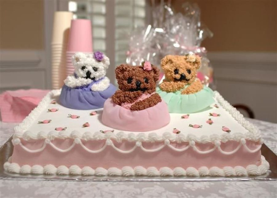 Ballerina Birthday Bears - CakeCentral.com