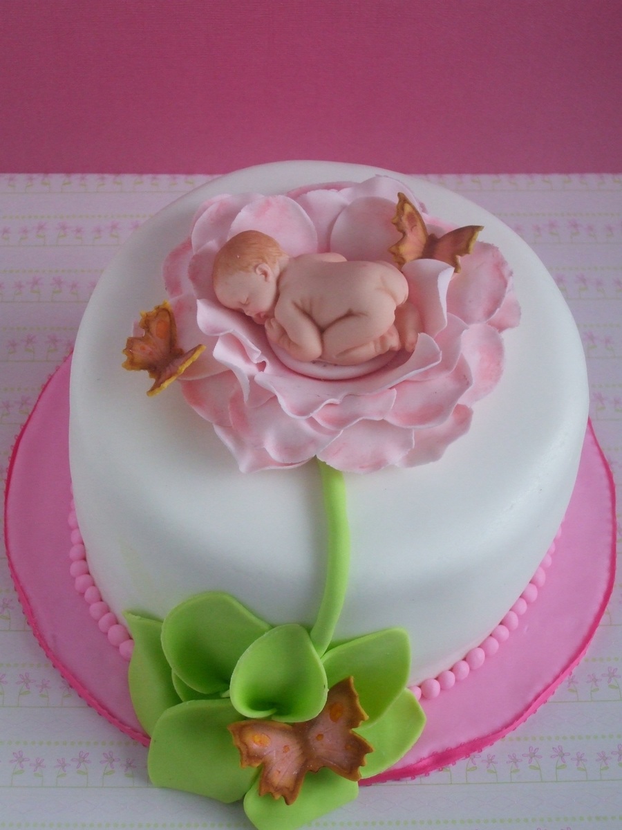 Flower Baby - CakeCentral.com