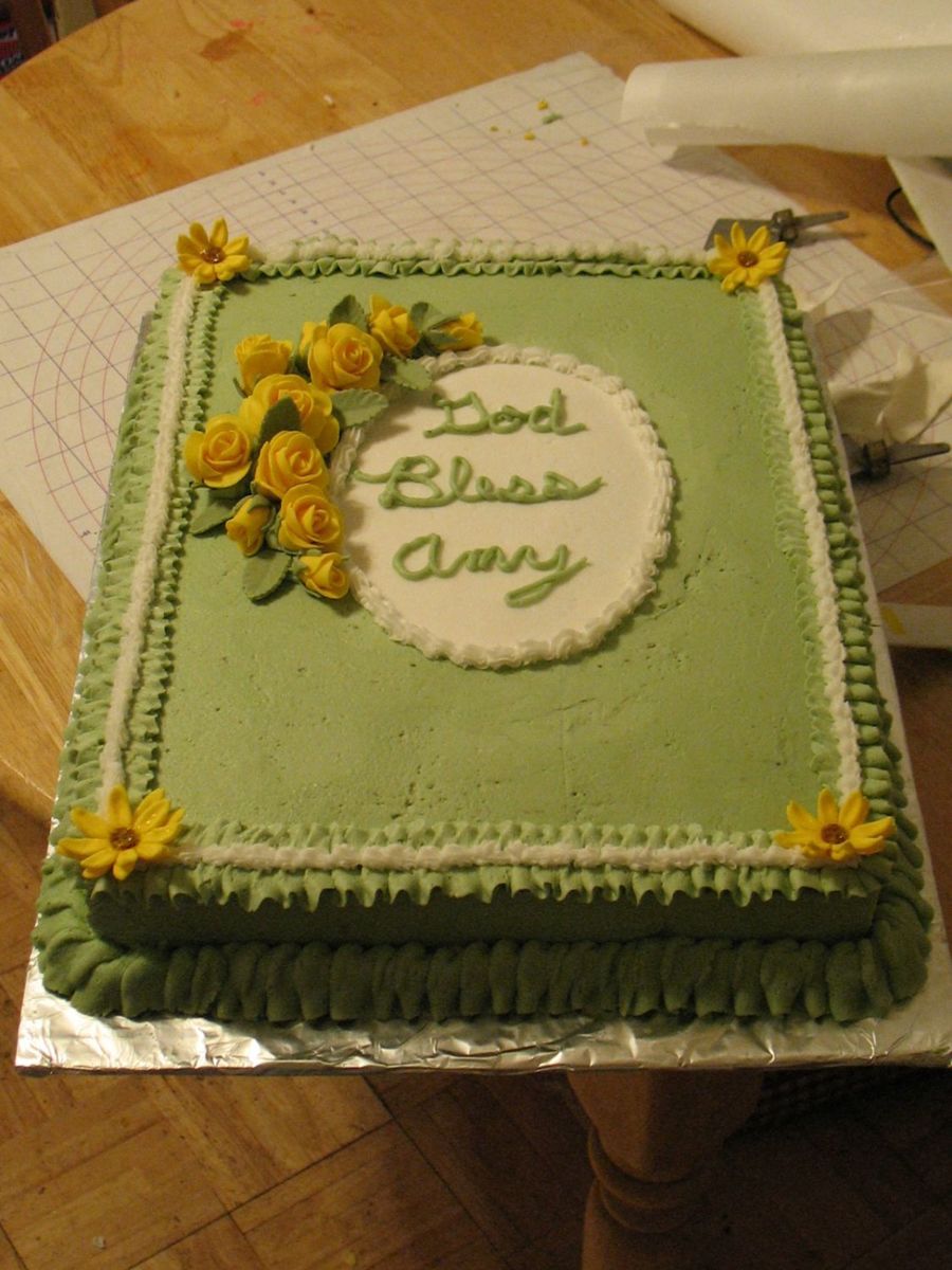 Ordination Cake - CakeCentral.com
