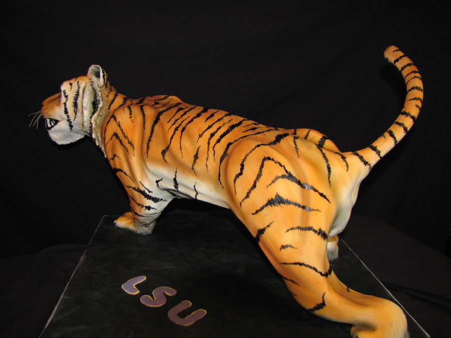 3D Tiger Cake - CakeCentral.com