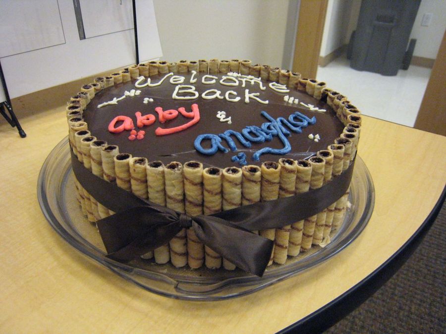 Welcome Back To Work (Maternity Leave) - CakeCentral.com