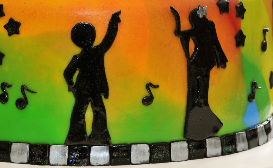 Get Down Disco Cake - CakeCentral.com