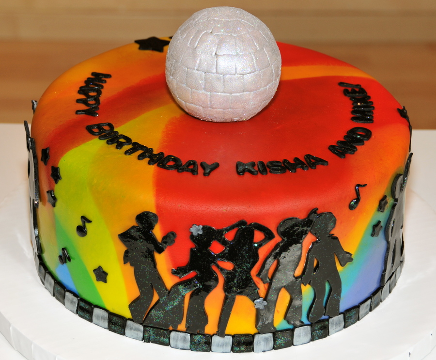 Get Down Disco Cake - CakeCentral.com