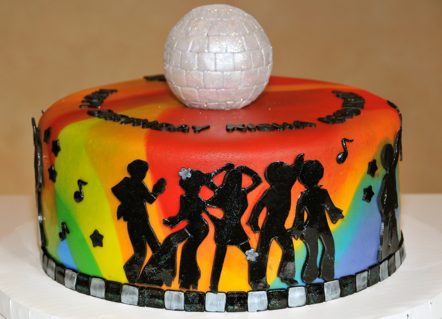 Get Down Disco Cake - CakeCentral.com