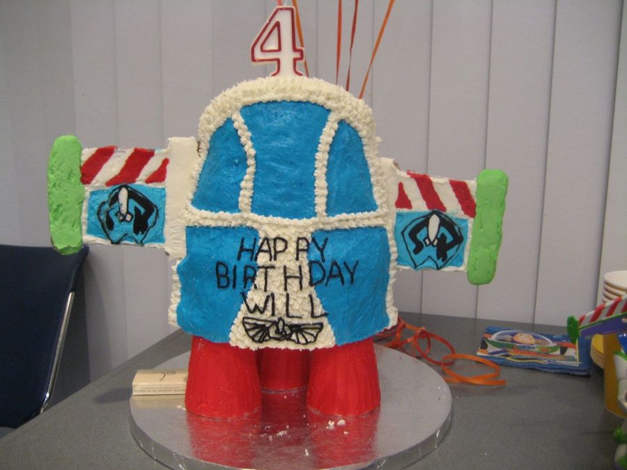 Buzz Lightyear Rocket Ship - CakeCentral.com