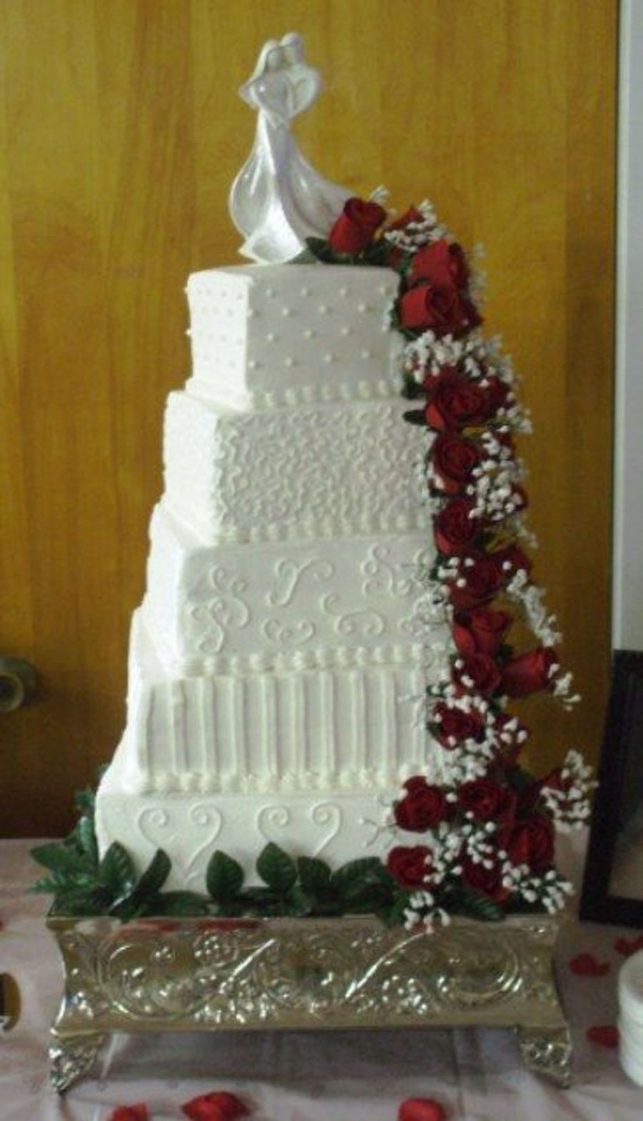 5 Tier Square - CakeCentral.com