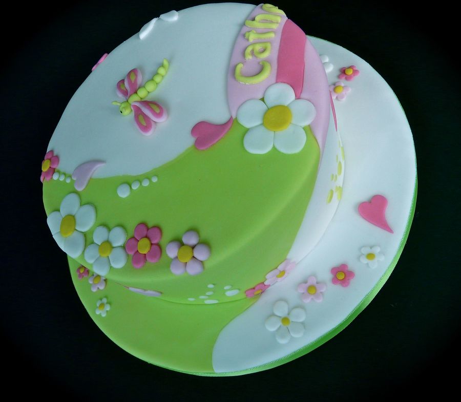 Psychedelic Birthday Cake - CakeCentral.com