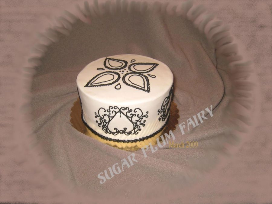 Henna Cake Made At Buddy Valastro's Class - CakeCentral.com