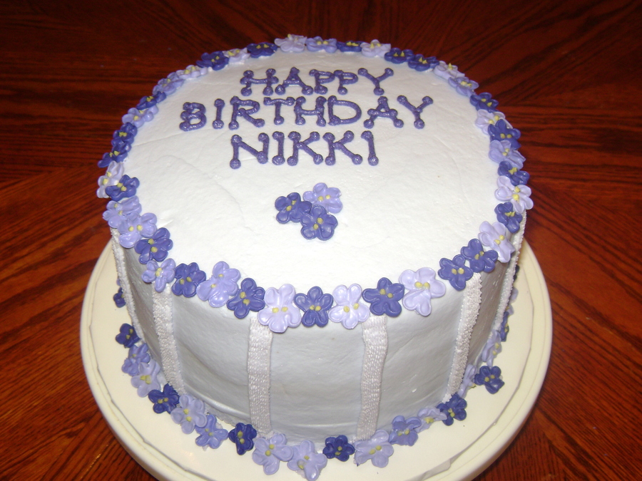 Violet Birthday - CakeCentral.com