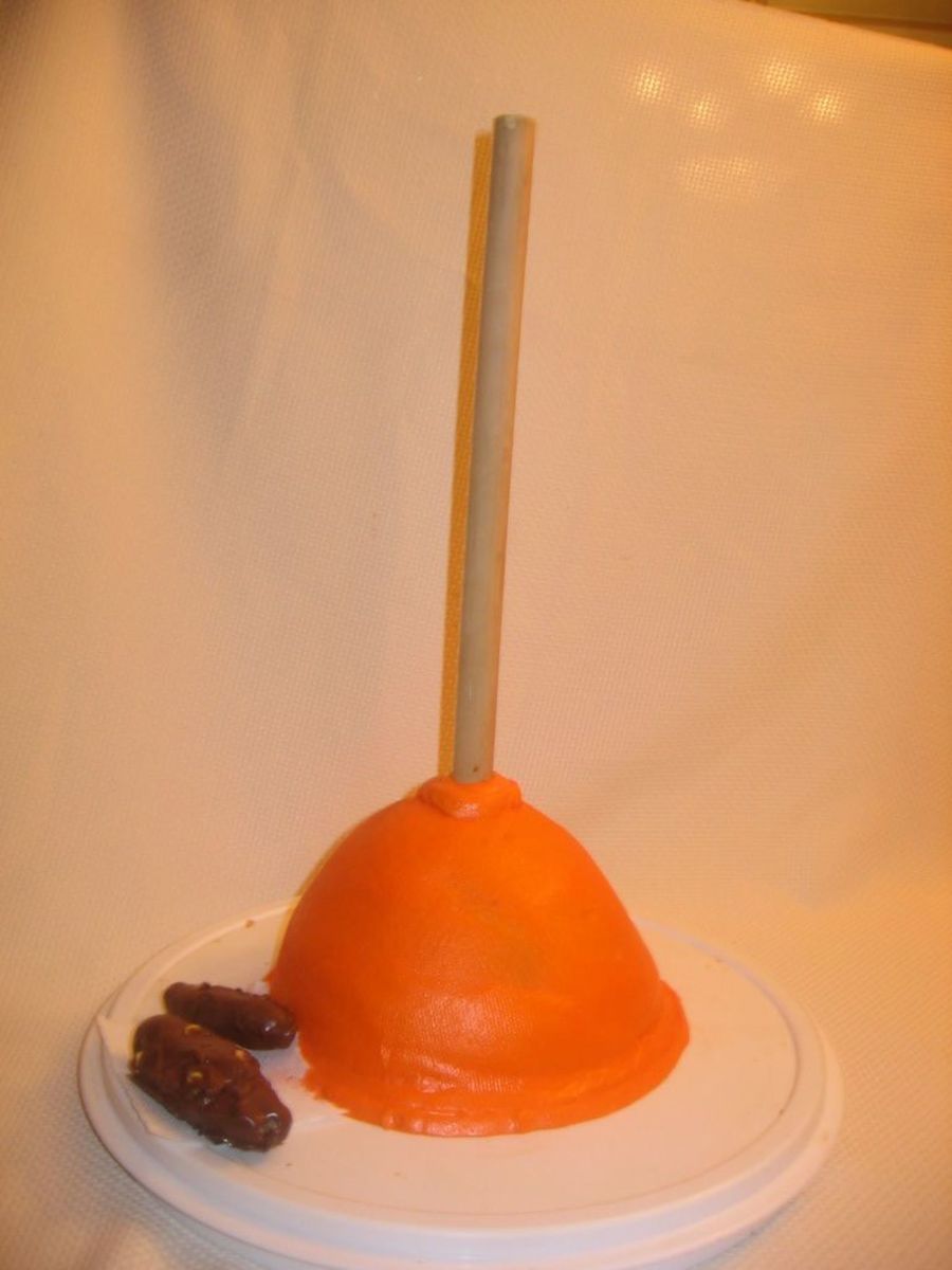 Plunger Cake - CakeCentral.com