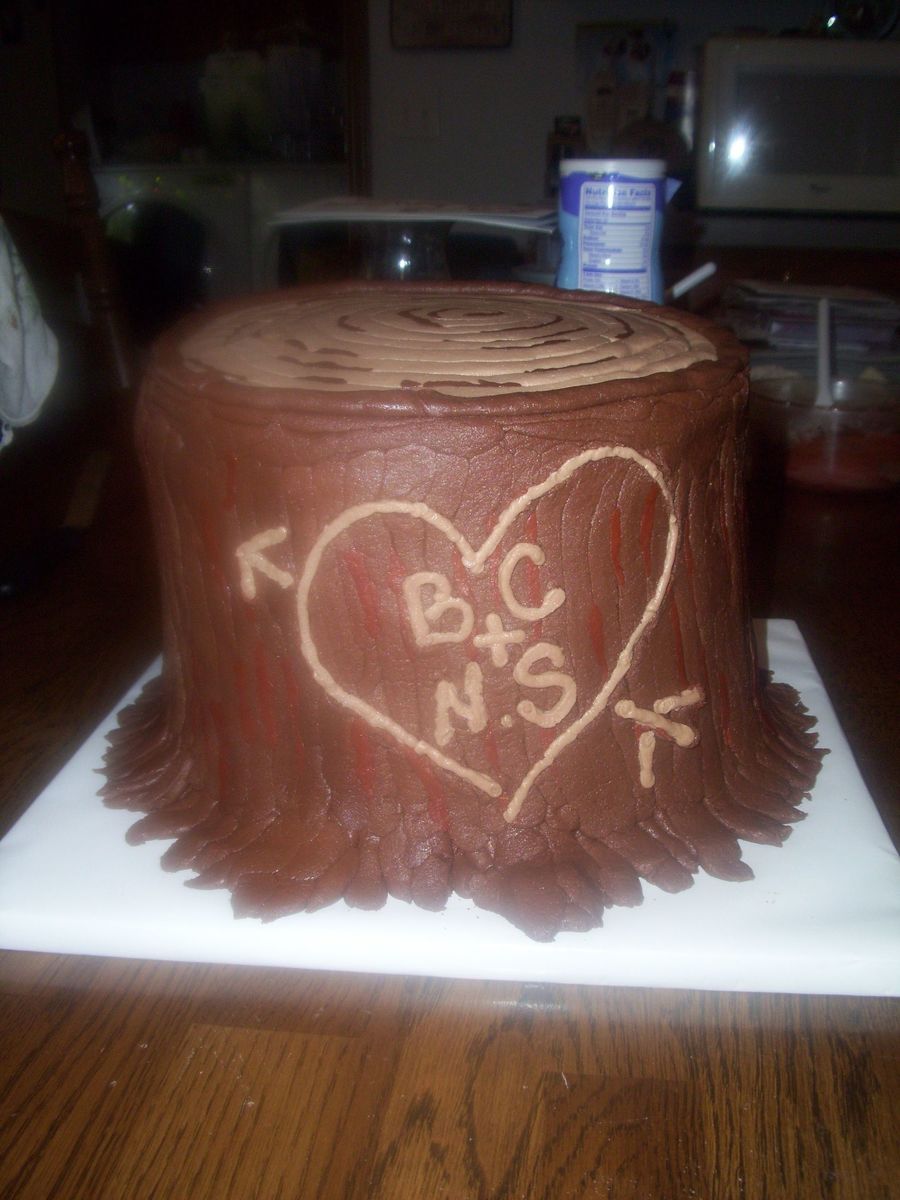 Stump Cake - CakeCentral.com