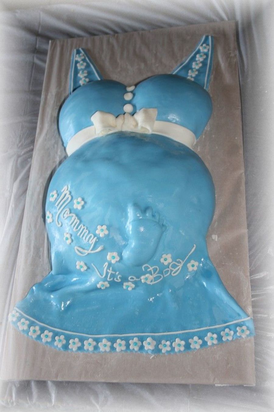 Belly Cake - CakeCentral.com