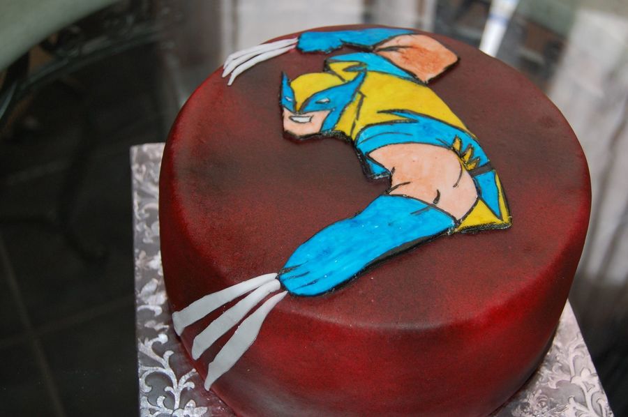 Wolverine Cake - CakeCentral.com