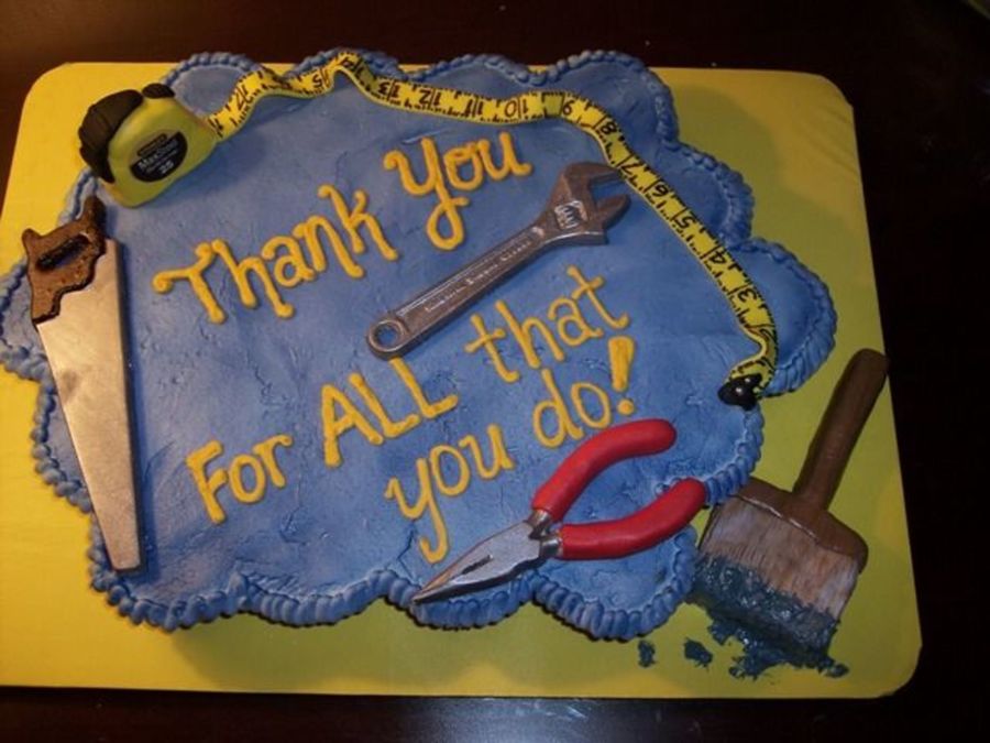 Maintenance Appreciation Day - CakeCentral.com