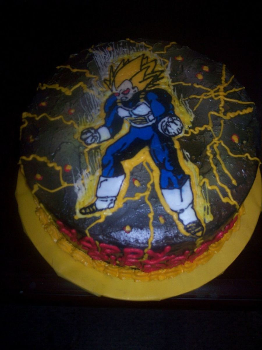 Dragon Ball Z Vegeta - CakeCentral.com