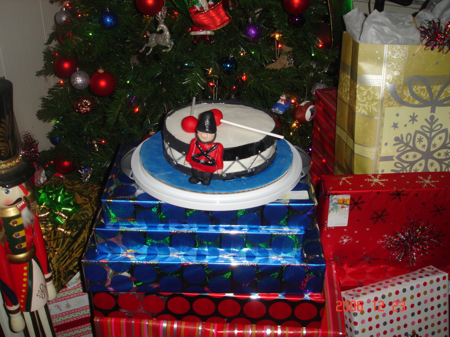 Drummerboy Cake - CakeCentral.com