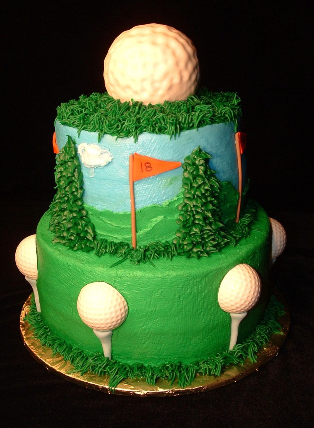 Golf Cake - CakeCentral.com