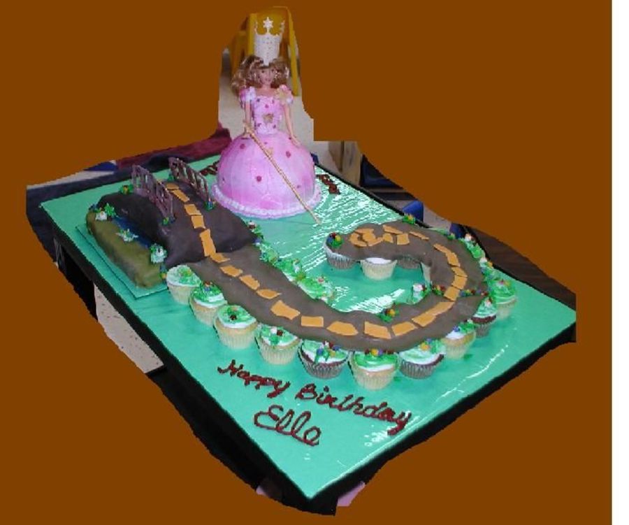 Glinda, Yellow Brick Road - CakeCentral.com