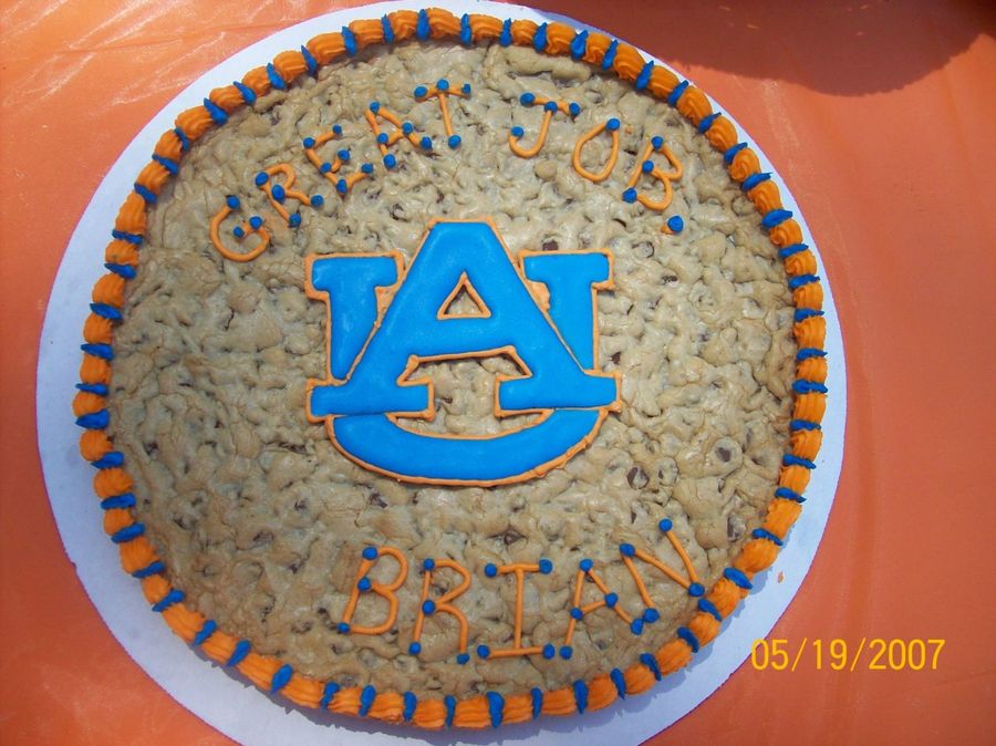 Auburn Graduation Cake - CakeCentral.com